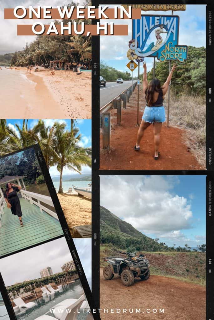 The Ultimate Oahu Itinerary - LIKE THE DRUM