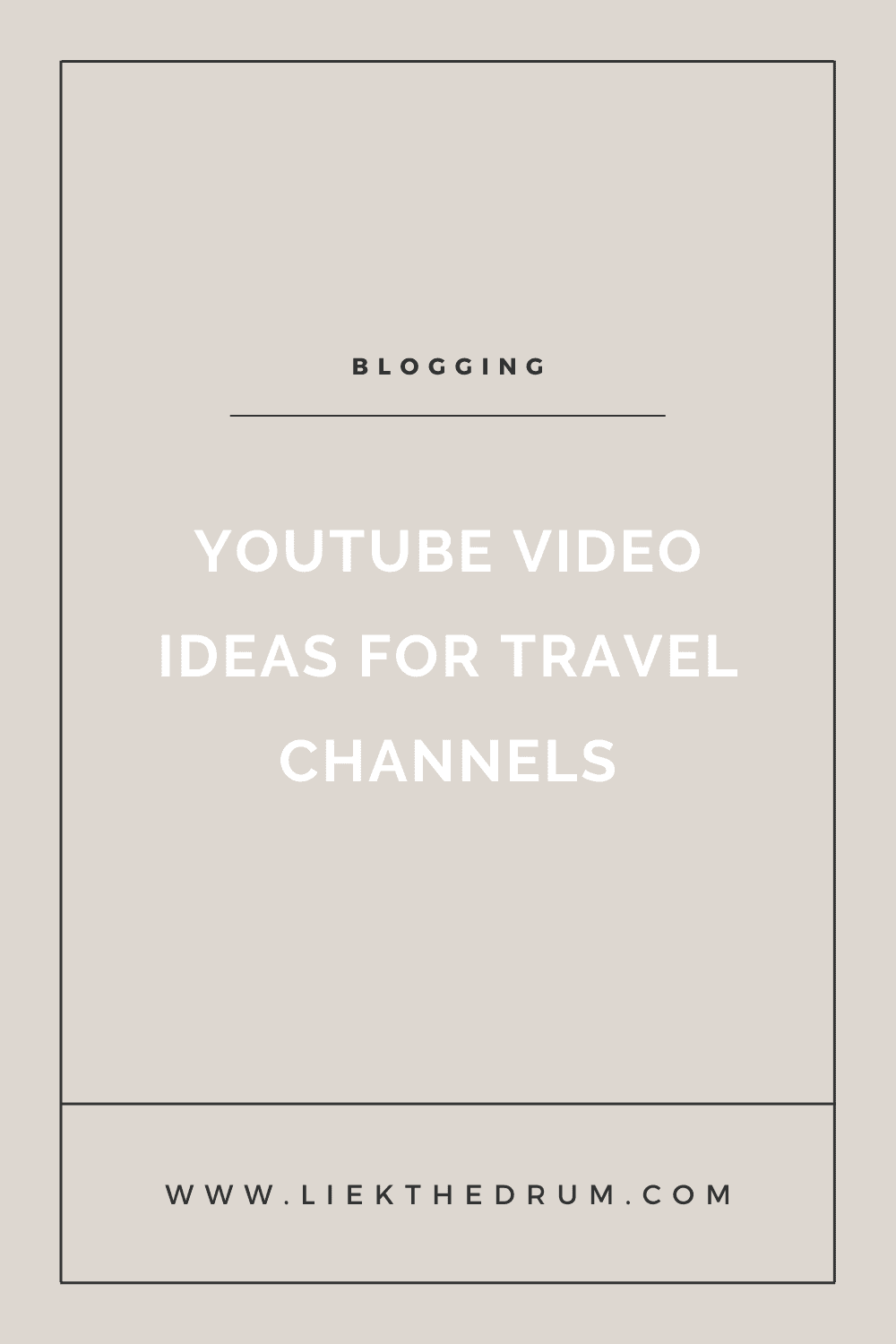 15 Awesome Travel YouTube Channel Ideas for 2024