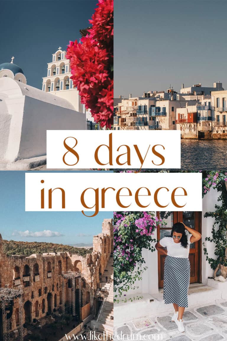 8-Day Greece Itinerary: Santorini, Paros, Mykonos, & Athens